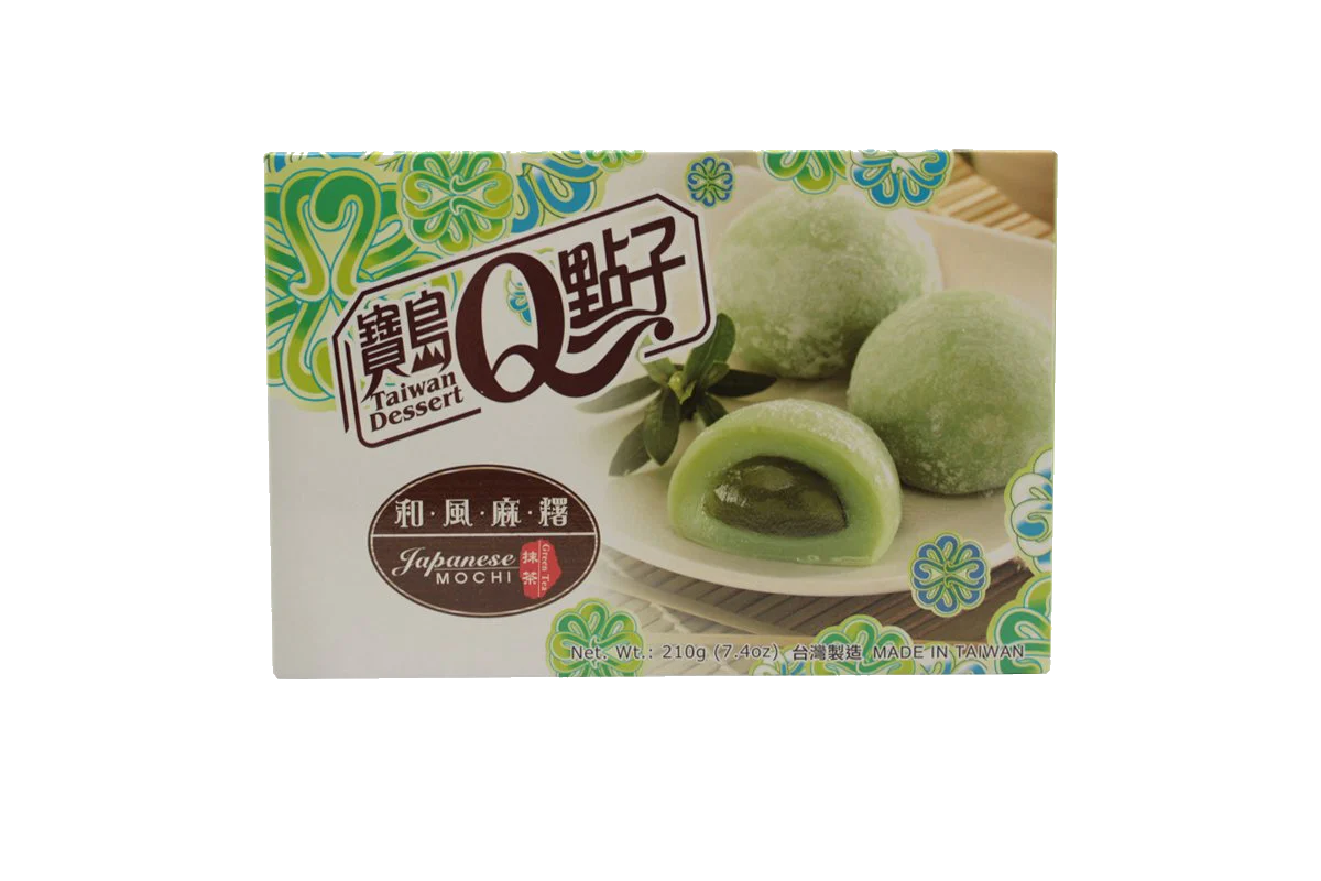 TAIWAN DESSERT Japanese Green Tea Mochi 210g – A&E Foodstore