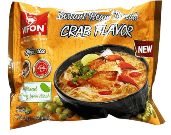 Vifon Crab Flavor Instant Bean Thread – A&E Foodstore