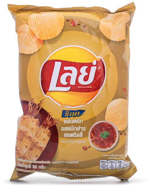 Lay's Hot Chili Squid Flavor 1.76 oz – A&E Foodstore