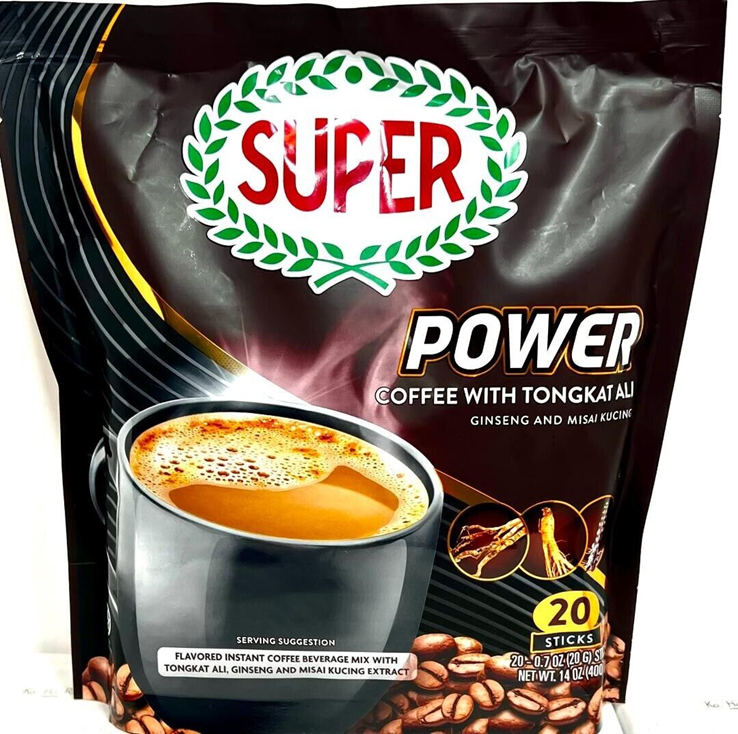 Super Power 6-In-1 TA with Ginseng Instant Coffee 400g – A&E Foodstore
