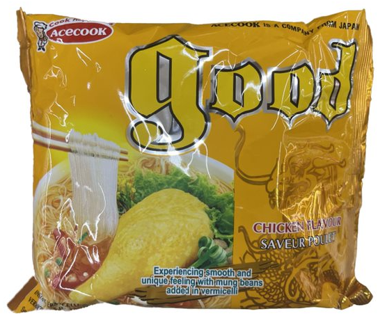 Acecook Good Instant Rice Noodle Chicken Flavour – A&E Foodstore