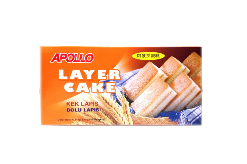 Apollo Layer Cake Kek Lapis 144g – A&E Foodstore