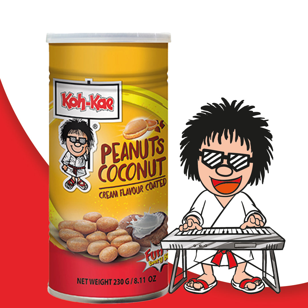 Koh Kae Peanut Snack Coconut Cream Flavour Coated 8.11 oz – A&E Foodstore