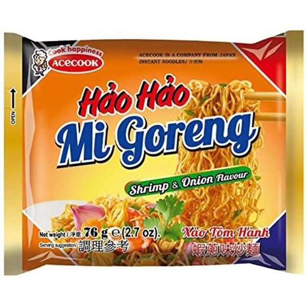 [ACECOOK] Hao Hao Mi Goreng Instant Noodles – A&E Foodstore