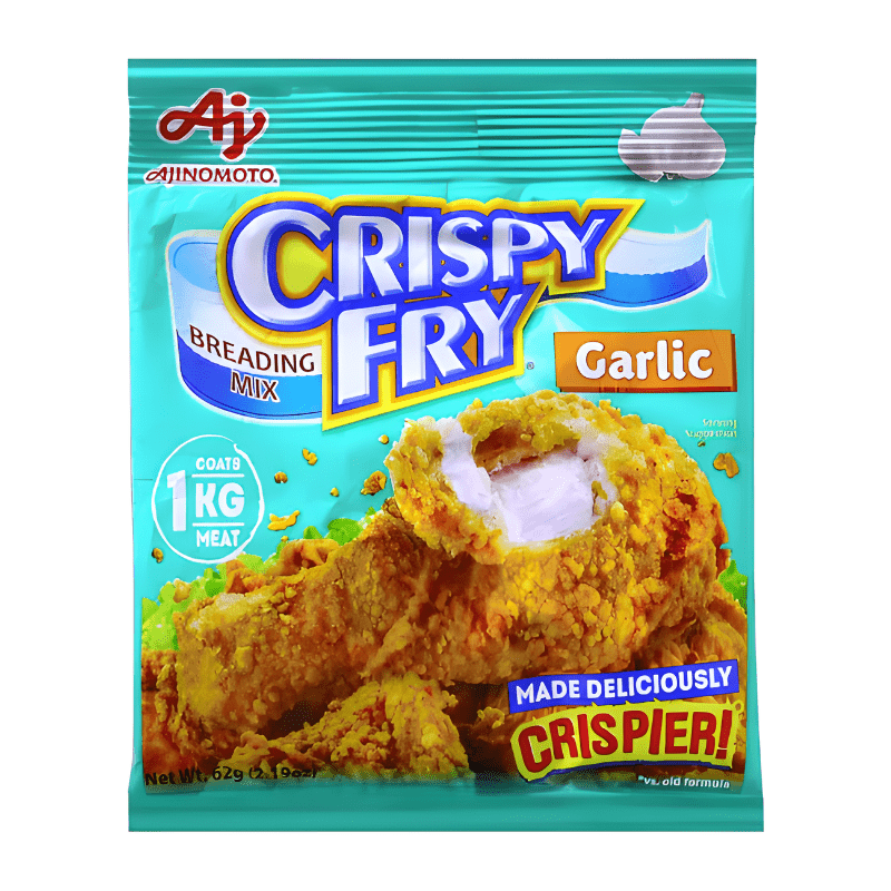 Ajinomoto Crispy Fry Garlic Mix 62g – A&E Foodstore