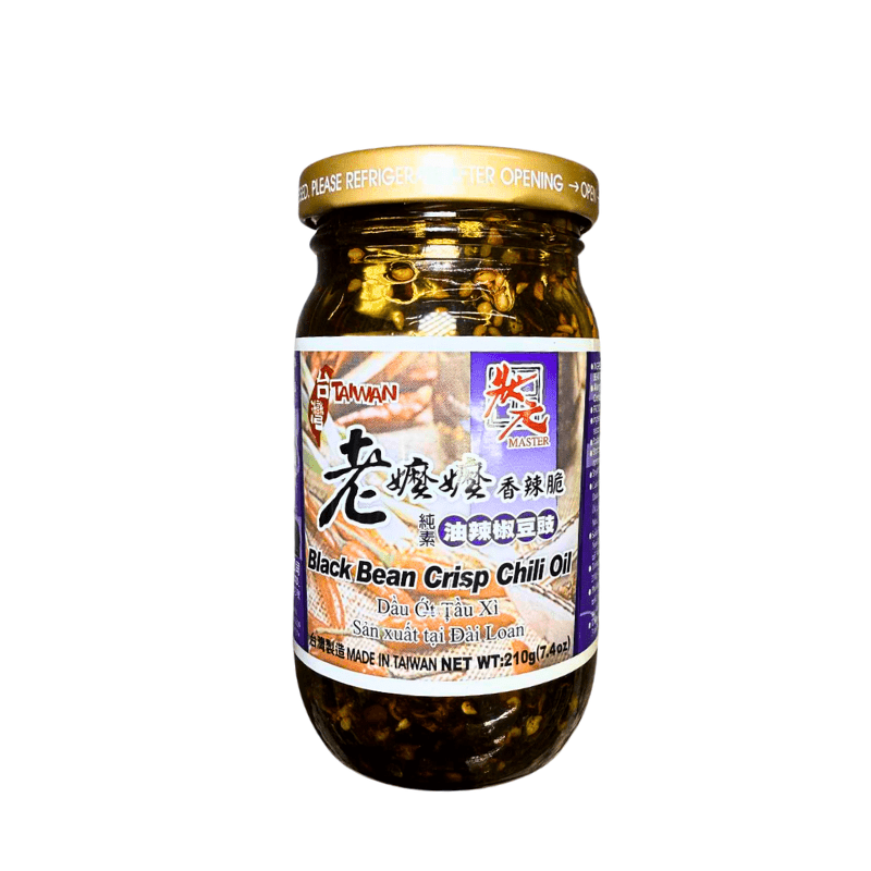 Master Black Bean Crisp Chili Oil 210g – A&E Foodstore